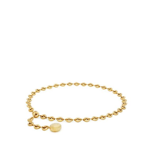 Loewe | Accessories | Loewe Brass Donut Chain Belt | Poshmark
